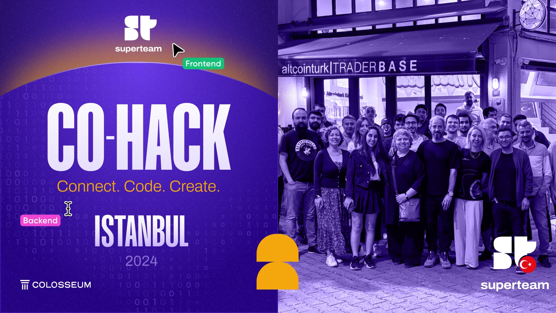 Co-Hack: İstanbul 🤝 Connect, 💻 Code, 🔧 Create