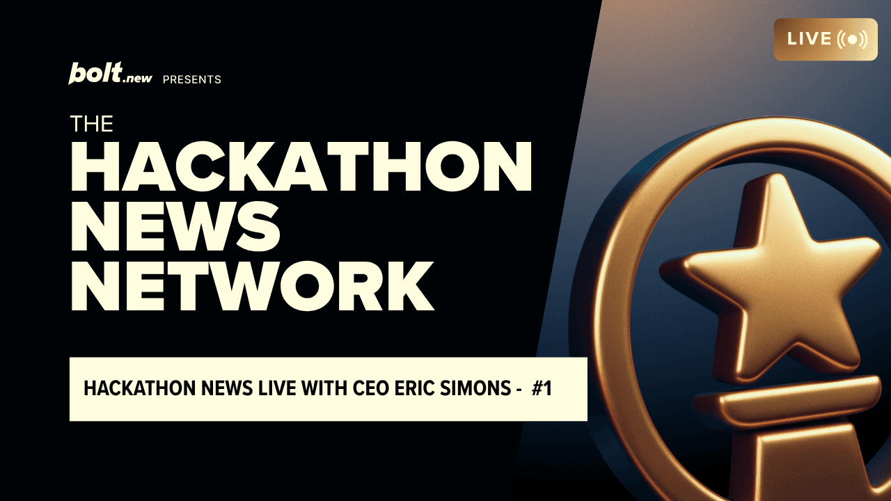 Hackathon News Live with CEO Eric Simons #1 (virtual)