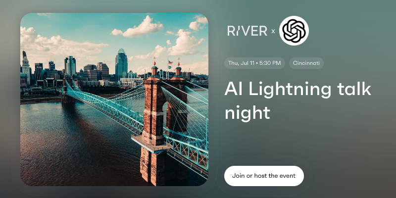 AI Lightning talk night: Cincinnati, OH