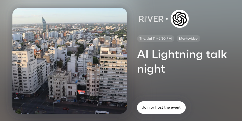 AI Lightning talk night: Montevideo, Uruguay