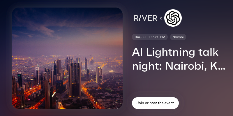 AI Lightning talk night: Nairobi, Kenia