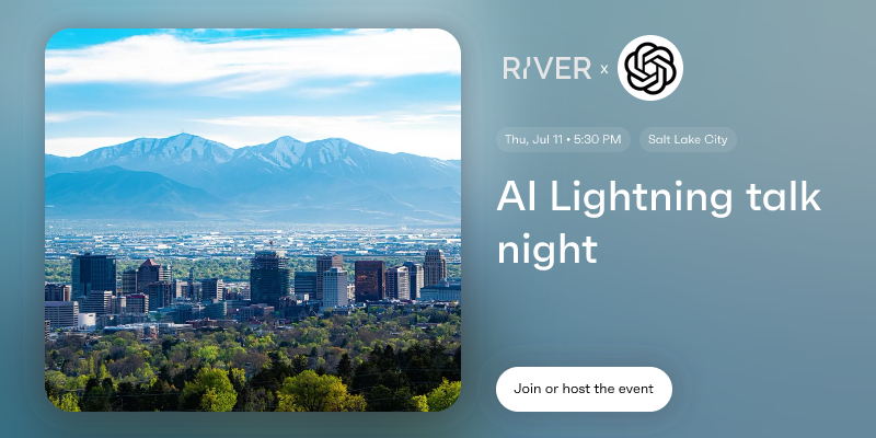 AI Lightning talk night: Salt Lake City, UT