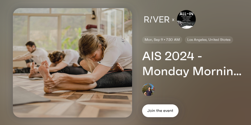 AIS 2024 - Monday Morning Yoga