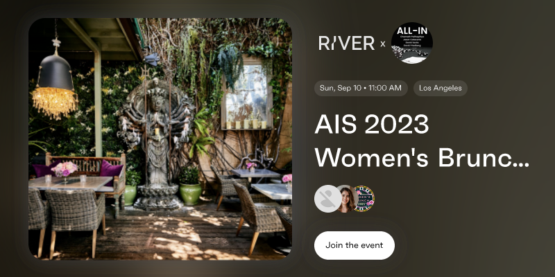 AIS 2023 Women's Brunch [invite-only]