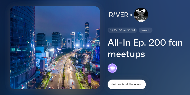 All-In Ep. 200 fan meetups -- Jakarta, Indonesia