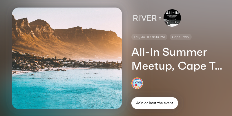 All-In Summer Meetup, Cape Town