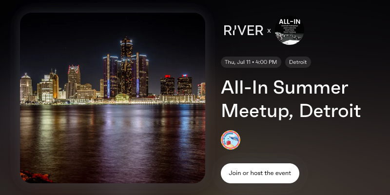 All-In Summer Meetup, Detroit
