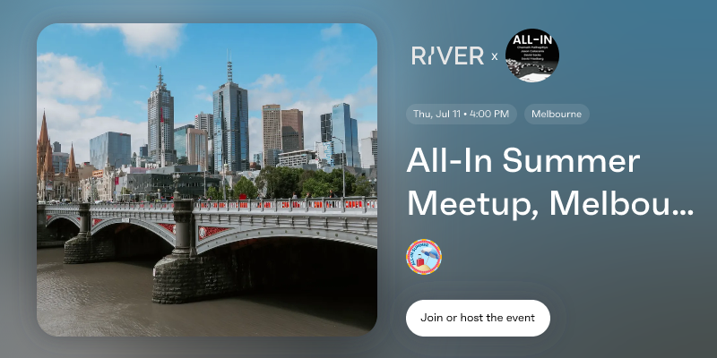 All-In Summer Meetup, Melbourne