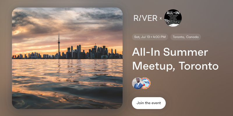 All-In Summer Meetup, Toronto
