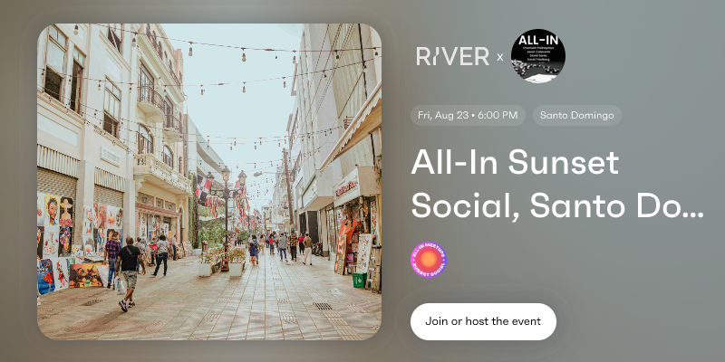 All-In Sunset Social, Santo Domingo