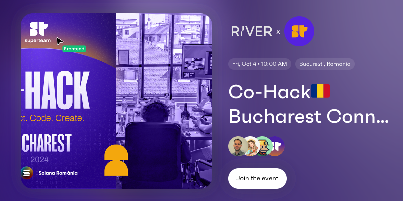 Co-Hack🇷🇴Bucharest Connect 🤝 Code 💻 Create 🔧