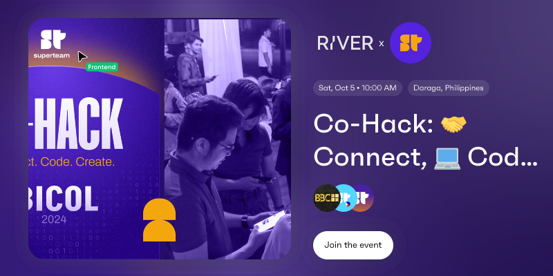 Co-Hack: 🤝 Connect, 💻 Code, 🔧 Create - Bicol
