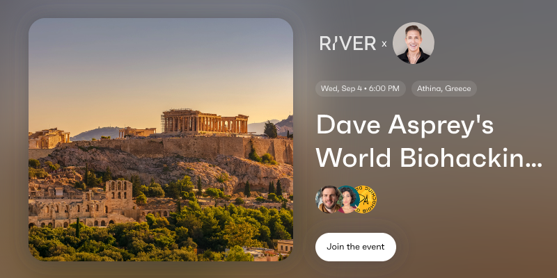 Dave Asprey's World Biohacking Day - Athens