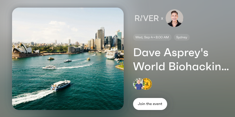 Dave Asprey's World Biohacking Day - Sydney