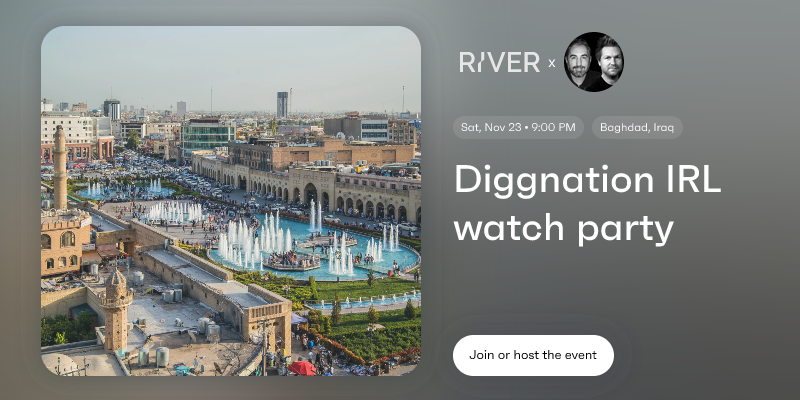 Diggnation IRL watch party Baghdad, Iraq