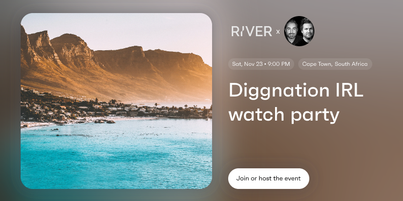 Diggnation IRL watch party Cape Town, South Africa