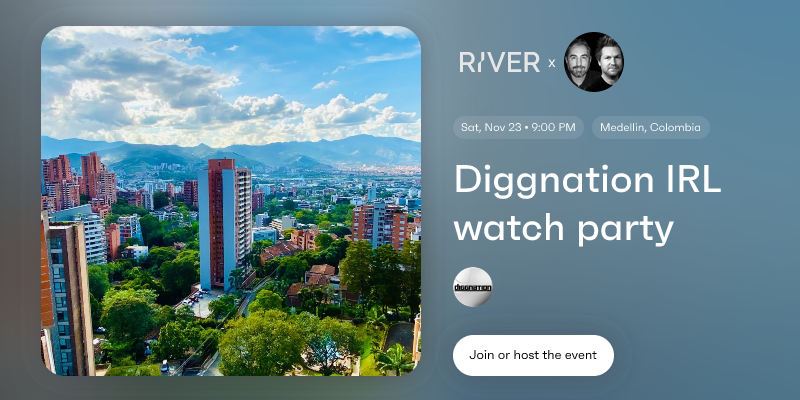Diggnation IRL watch party Medellin, Colombia