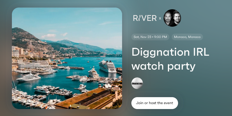 Diggnation IRL watch party Monaco, Monaco
