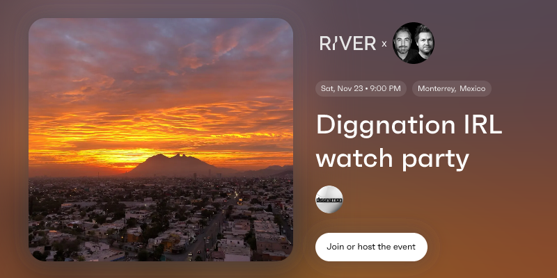 Diggnation IRL watch party Monterrey, Mexico