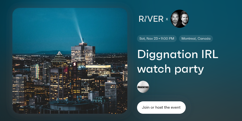 Diggnation IRL watch party Montreal, Canada
