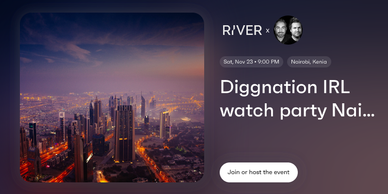 Diggnation IRL watch party Nairobi, Kenia