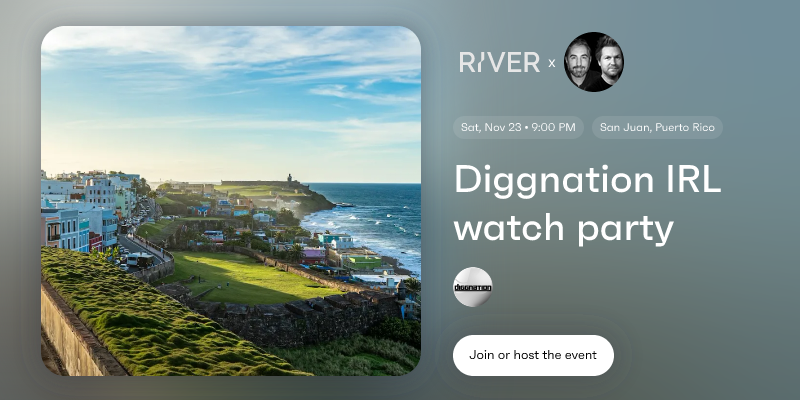 Diggnation IRL watch party San Juan, Puerto Rico