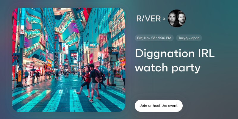 Diggnation IRL watch party Tokyo, Japan