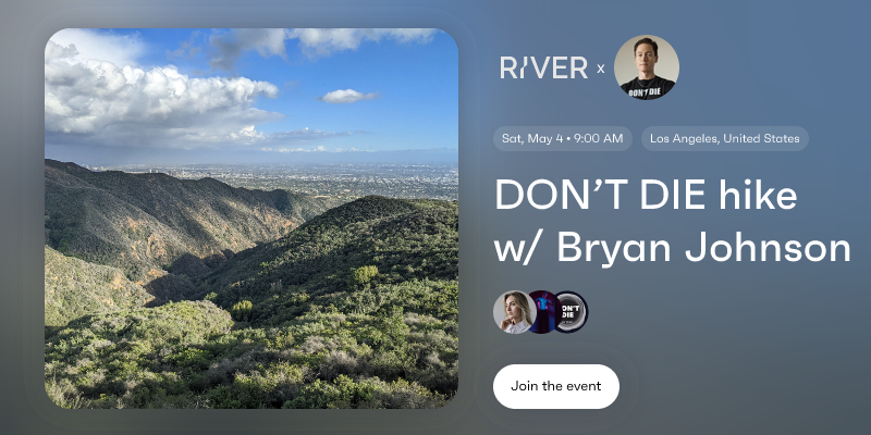 DON’T DIE hike w/ Bryan Johnson