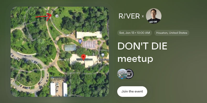 DON'T DIE meetup Houston, TX