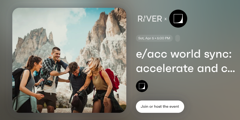 e/acc world sync: accelerate and connect