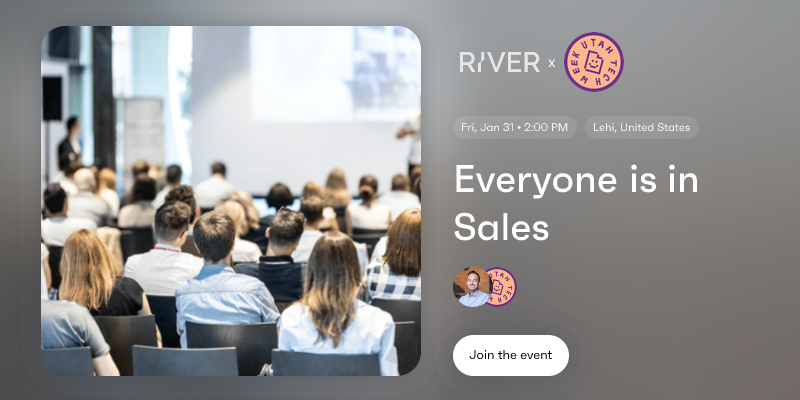 Everyone is in Sales.