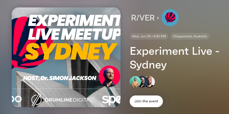 Experiment Live - Sydney