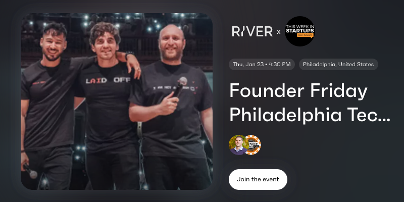 Founder Friday Philadelphia Tech Roast Event