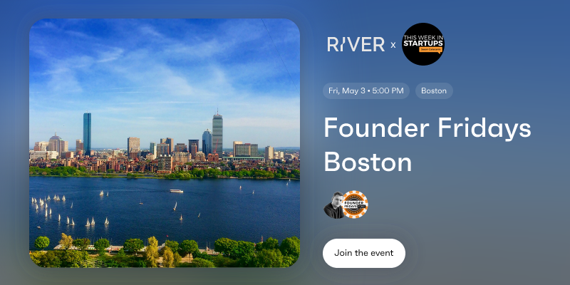 Founder Fridays Boston
