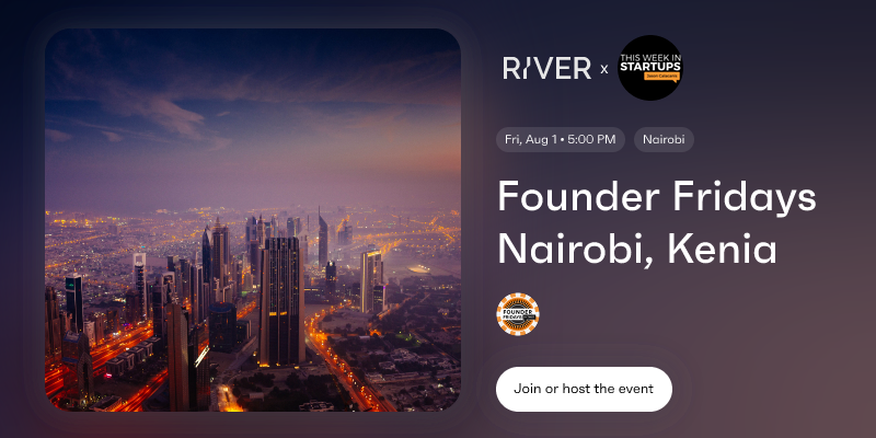 Founder Fridays Nairobi, Kenia