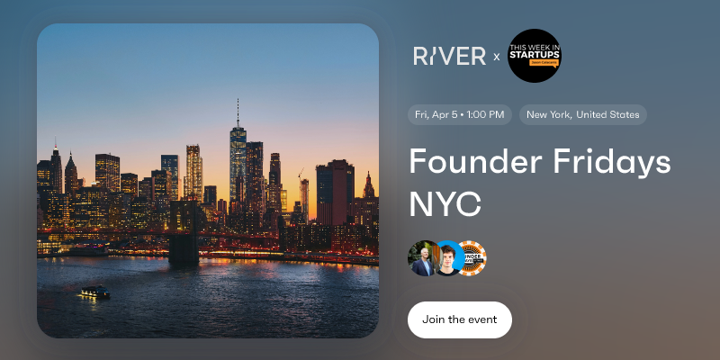 Founder Fridays NYC