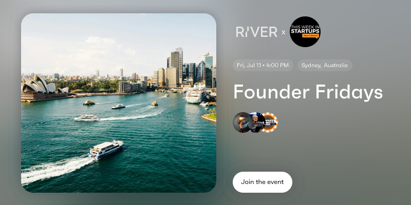 Founder Fridays Sydney, Australia