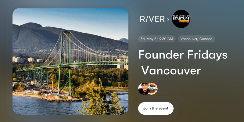 Founder Fridays Vancouver