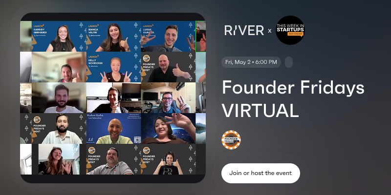 Founder Fridays VIRTUAL