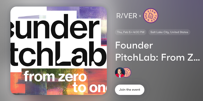 Founder PitchLab: From Zero to One