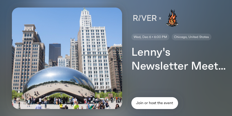 Lenny's Newsletter Meetup Chicago