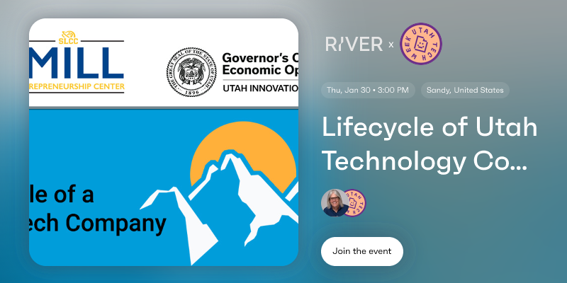 Lifecycle of Utah Technology Company
