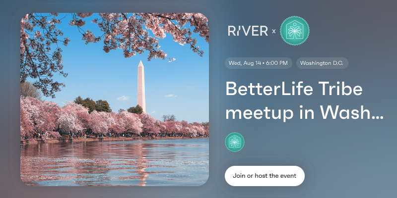 BetterLife Tribe meetup in Washington D.C.