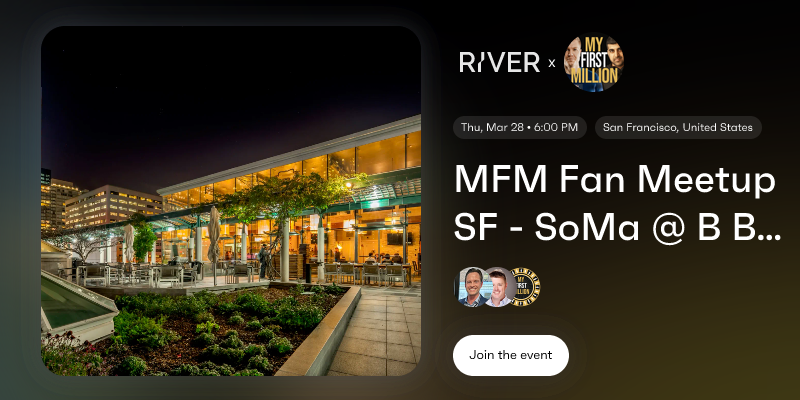 MFM Fan Meetup SF - SoMa @ B Bar Atop Moscone Center - 720 Howard Street