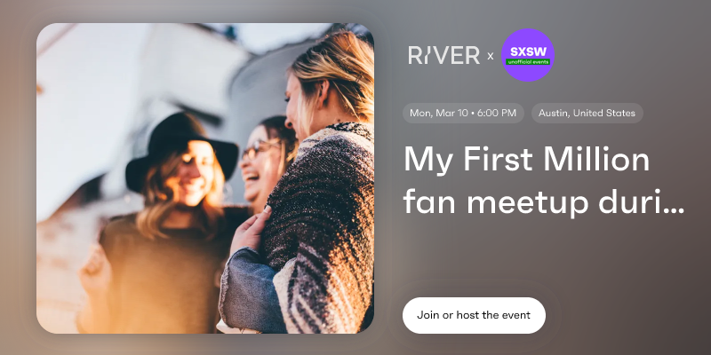 My First Million fan meetup during SXSW
