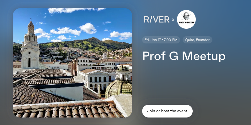 Prof G Meetup - Quito, Ecuador