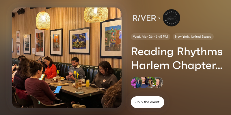 Reading Rhythms Harlem Chapter (with Brown Girls Brew)