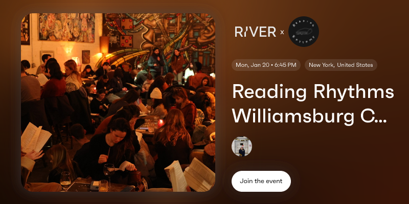 Reading Rhythms Williamsburg Chapter: January 20th