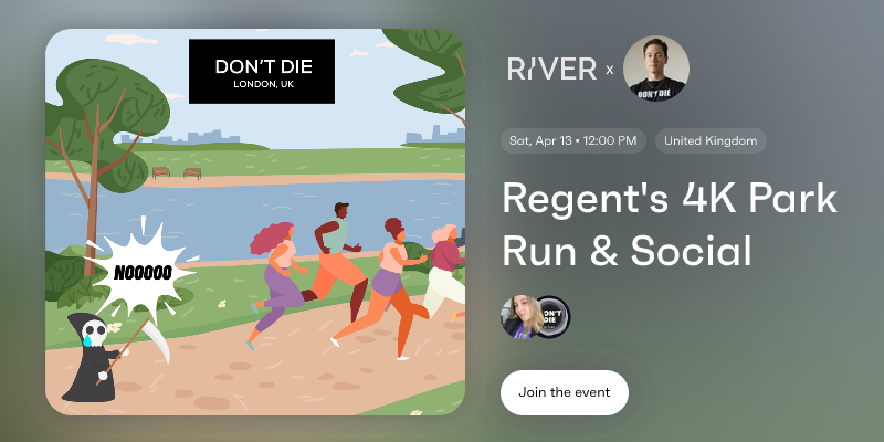 Regent's 4K Park Run & Social