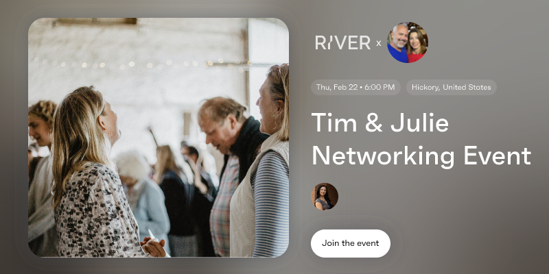 Tim & Julie Networking Event